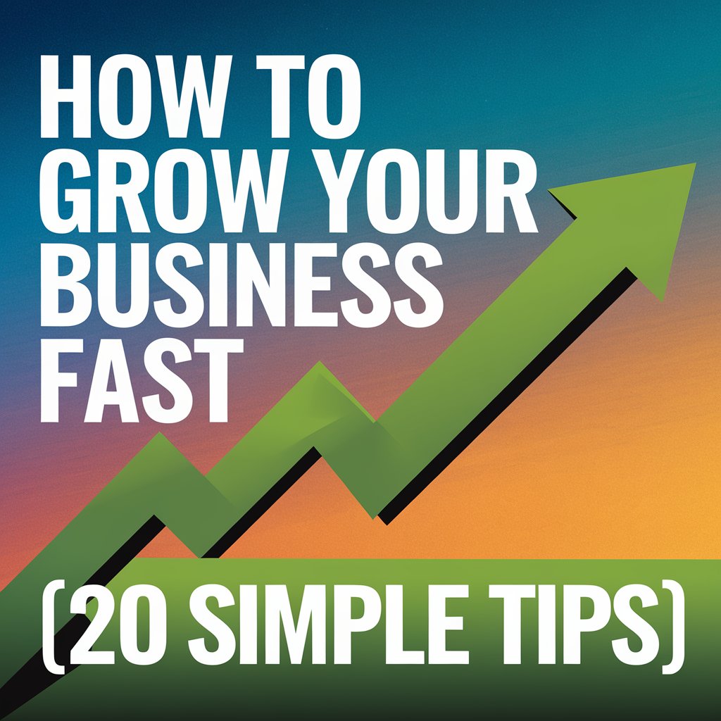 How To Grow Your Business Fast (20 Simple Tips) - Maku Seun | Direct ...
