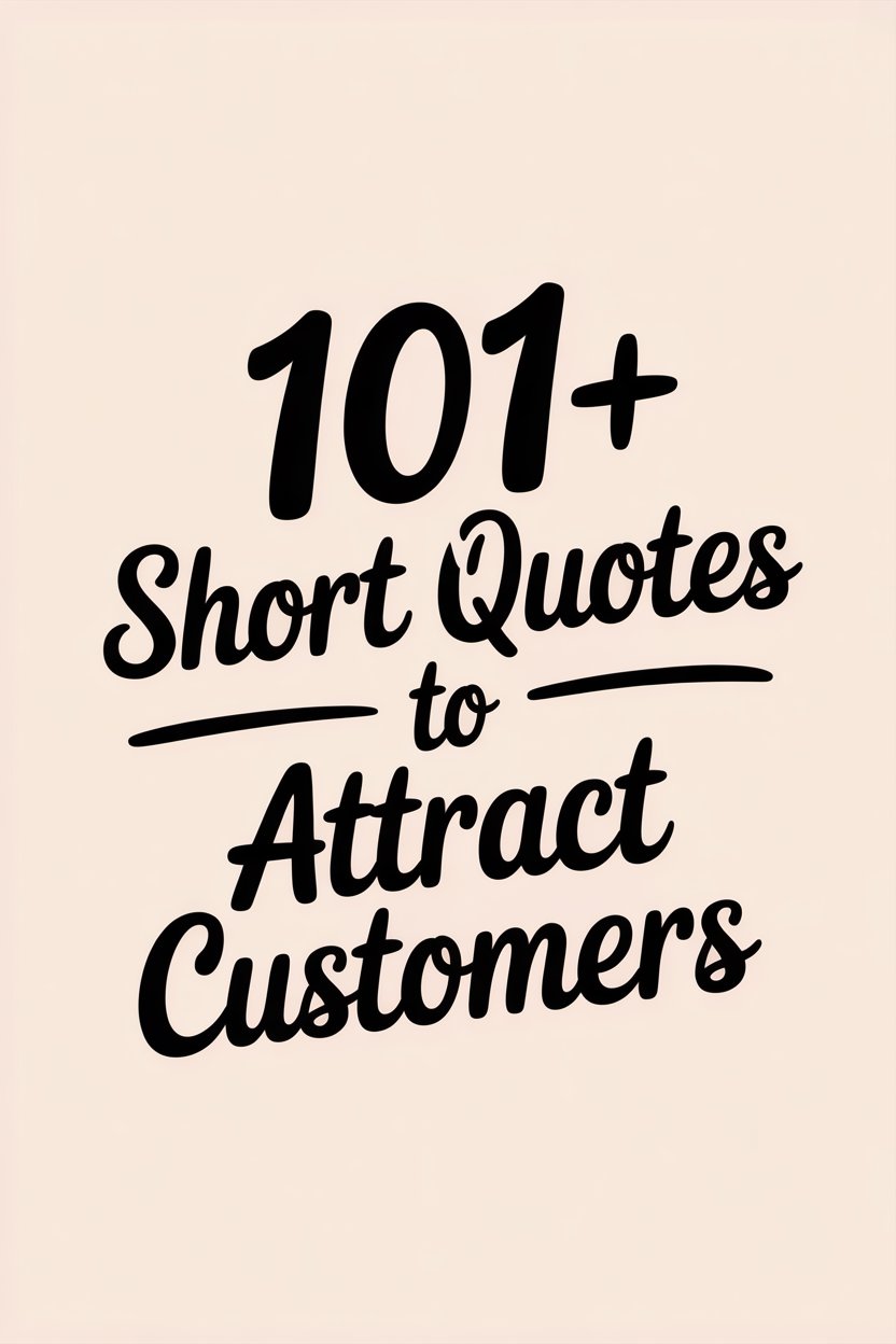 101+ Short Quotes to Attract Customers Fast - Maku Seun | Direct ...